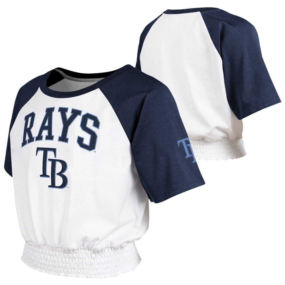 Tampa Bay Rays Girls Youth On Base Fashion Tee