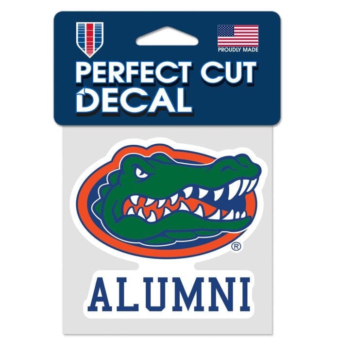 Florida Gators 4 x 4 Alumni Perfect Cut Decal