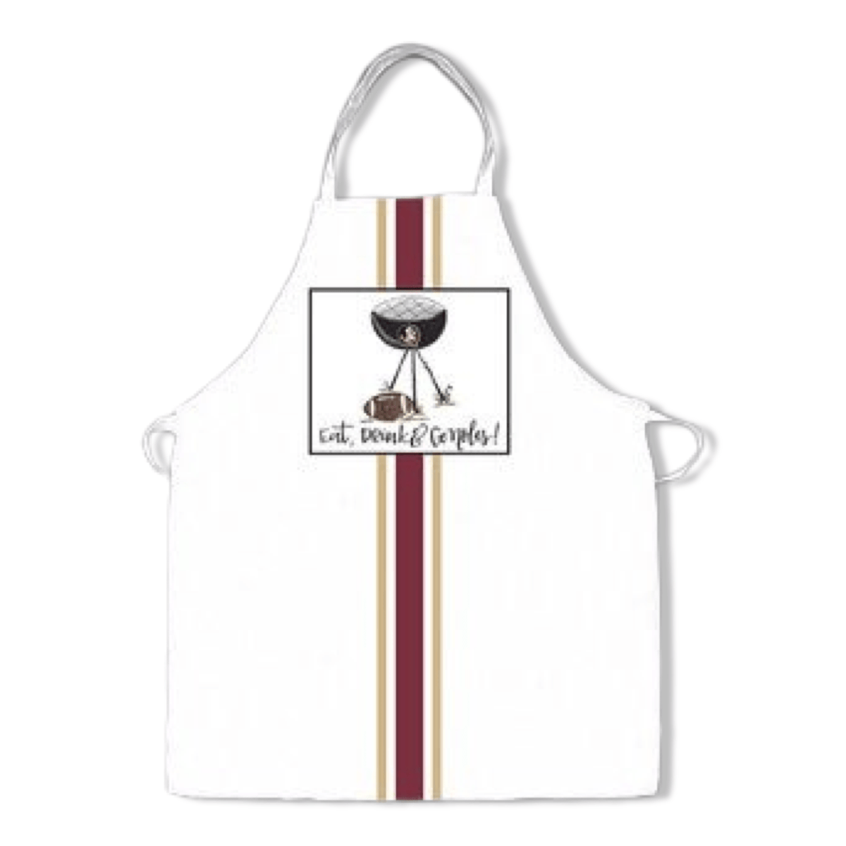Florida State Seminoles "Eat, Drink & Go Noles!" Gilling Apron – Heads ...