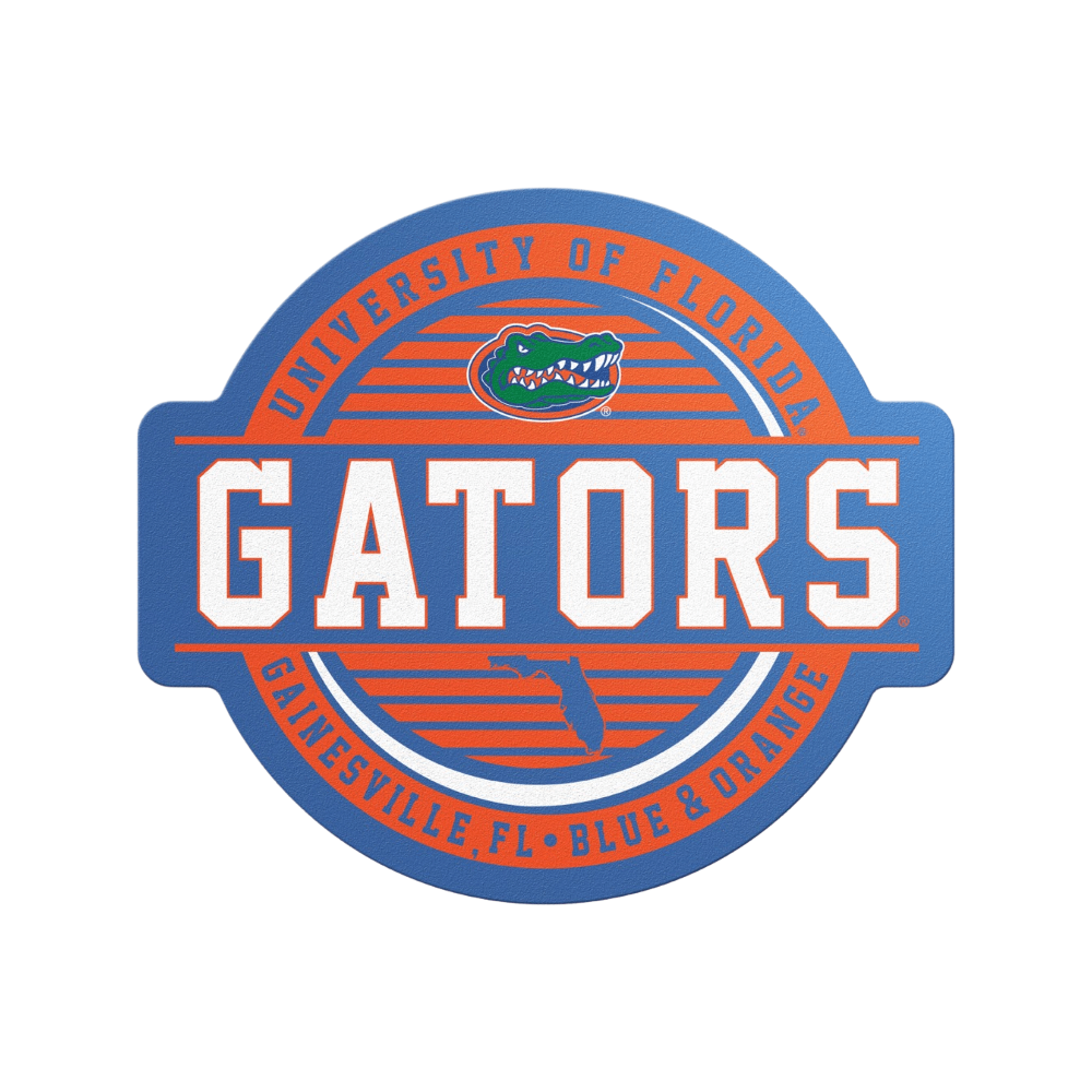 Florida Gators Striped Stamp Mini Sticker